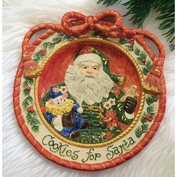 Fitz and Floyd | Holiday | Fitz And Floyd Classics Cookies For Santa ...